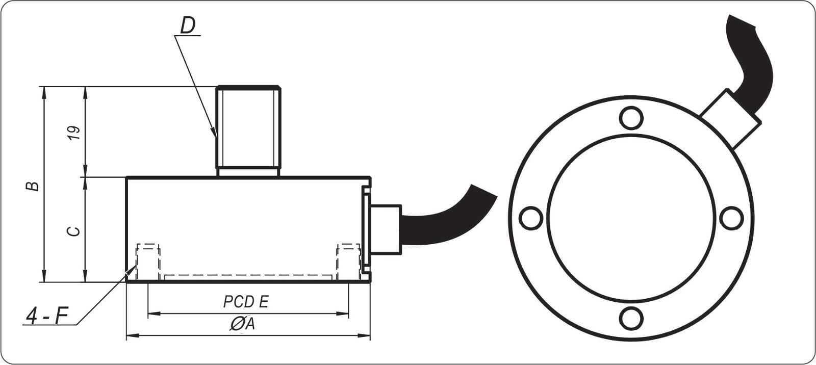 Customized load cells | High Temperature Load cells